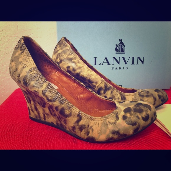 Lanvin | Shoes | Lanvin Ballerine Wedge 39 9b | Poshmark